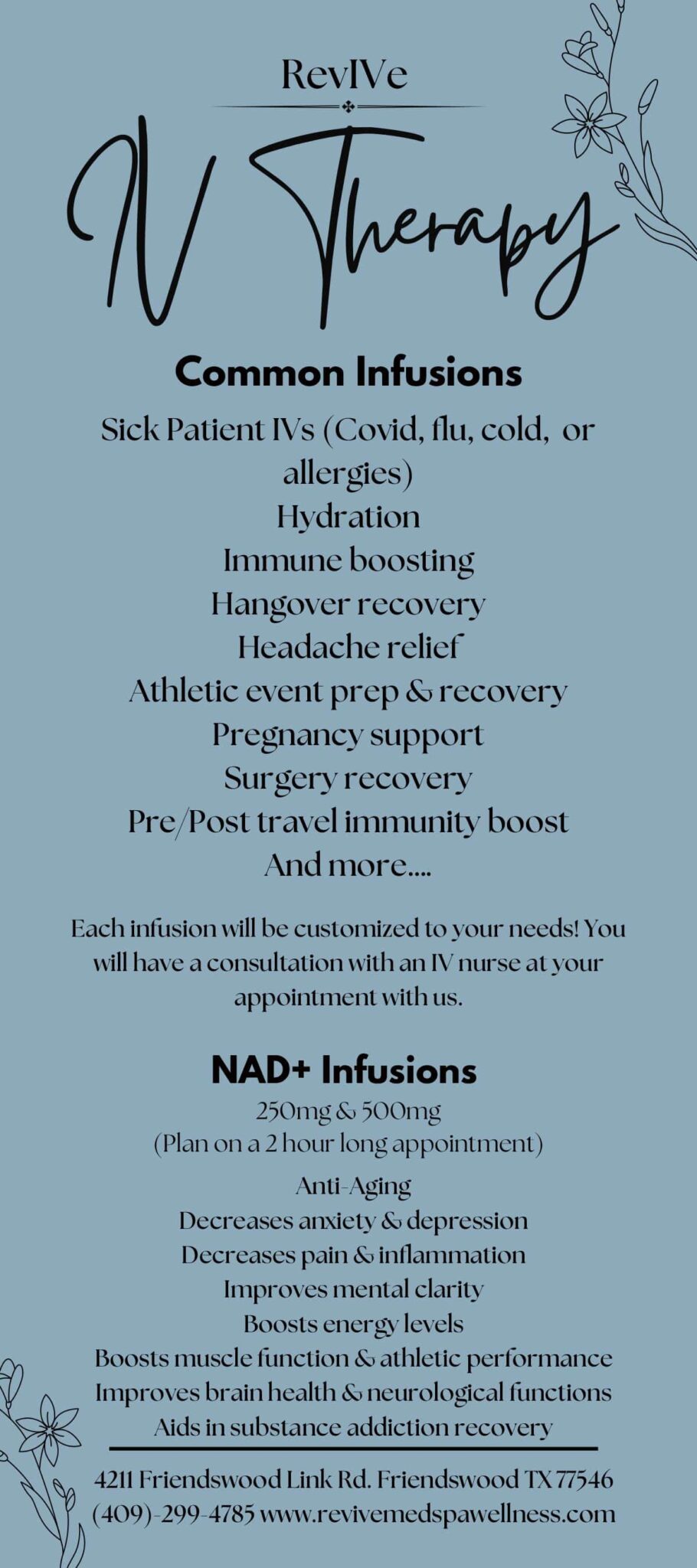 Vitamin Injections & IV Therapy | RevIVe Med Spa and Wellness
